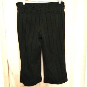 Bobby J | Pants & Jumpsuits | Vtg Bobby J Culottes Blackblack Stripes ...
